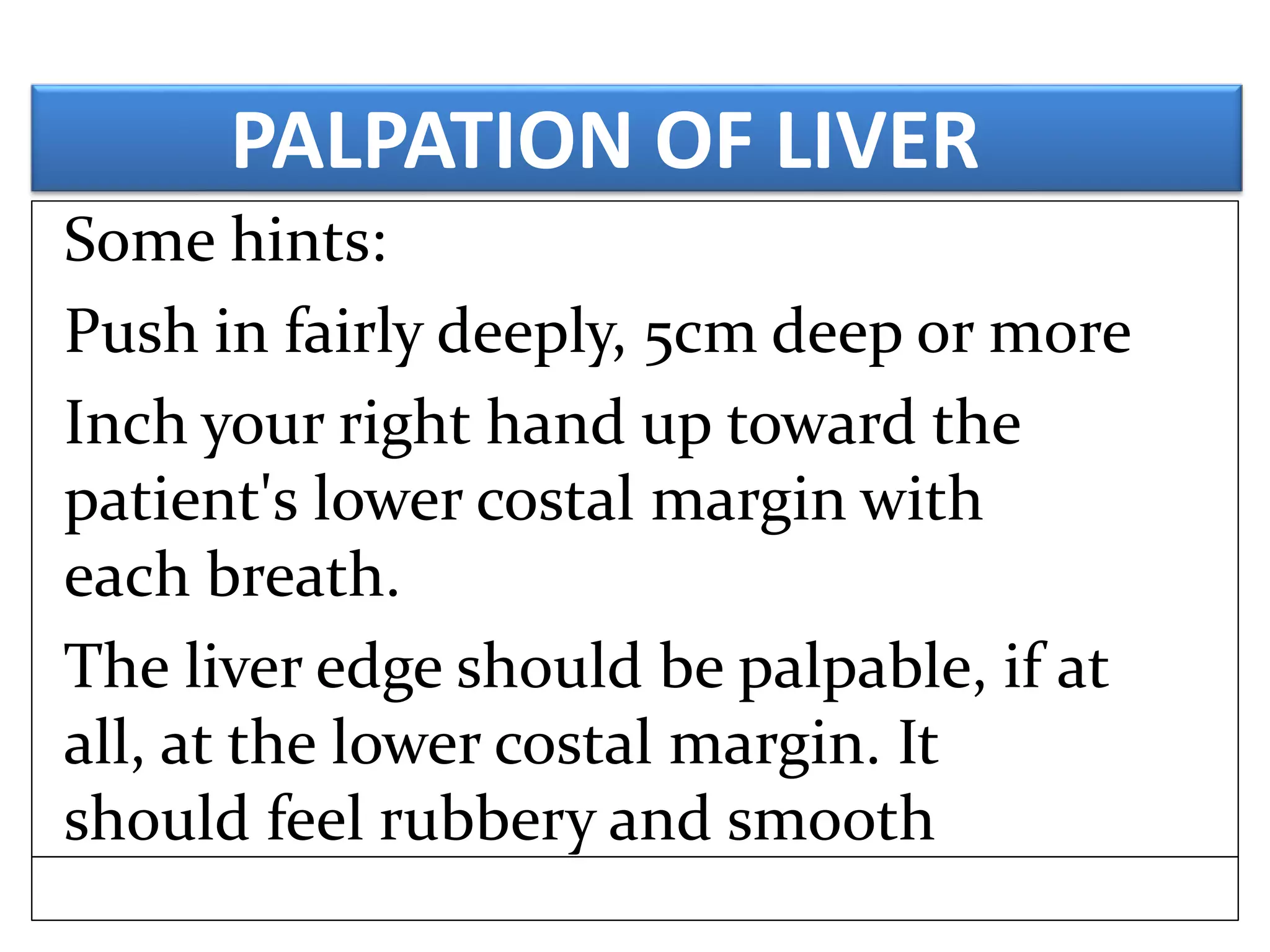 Monday final abdominal examination final ppt | PPTX