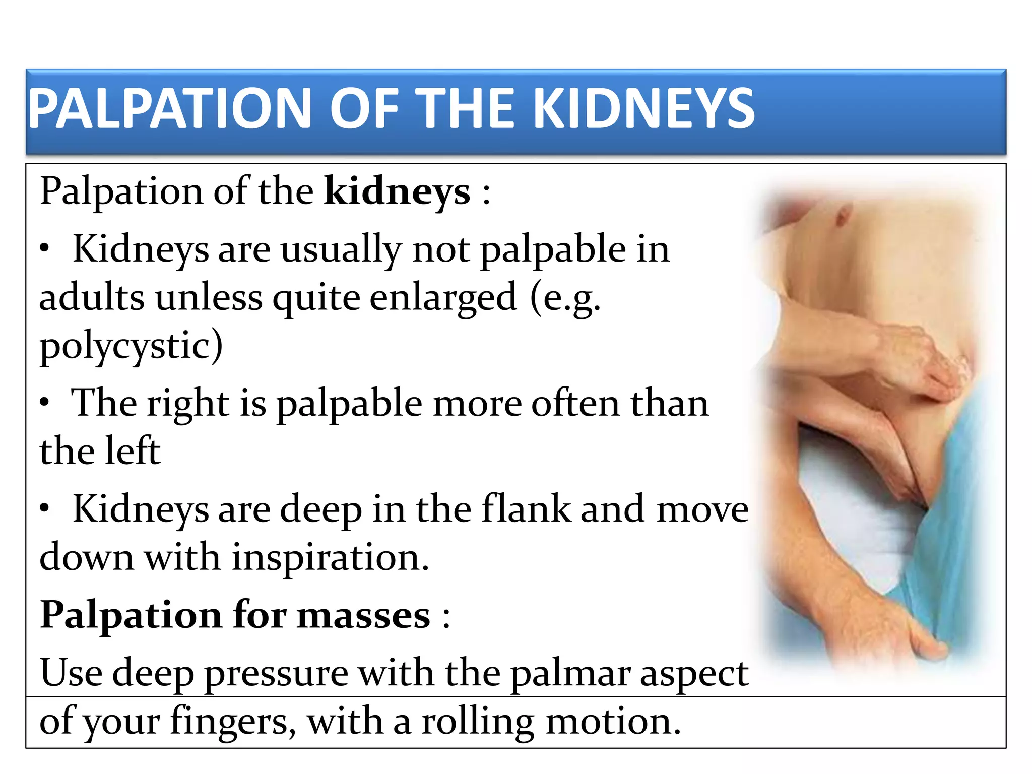 Monday final abdominal examination final ppt | PPTX
