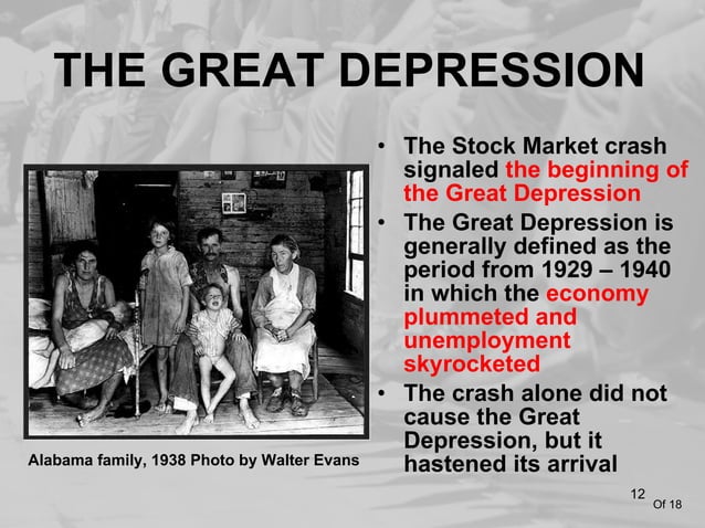 Monday great depression basics | PPT