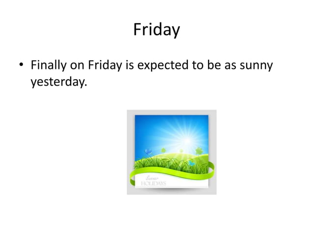 Monday ingles | PPT