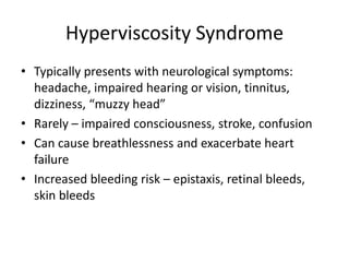 Haematology and Acute Oncology Part Two | PPT