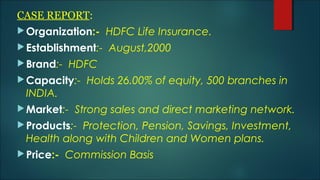 hdfc life insurance. | PPT