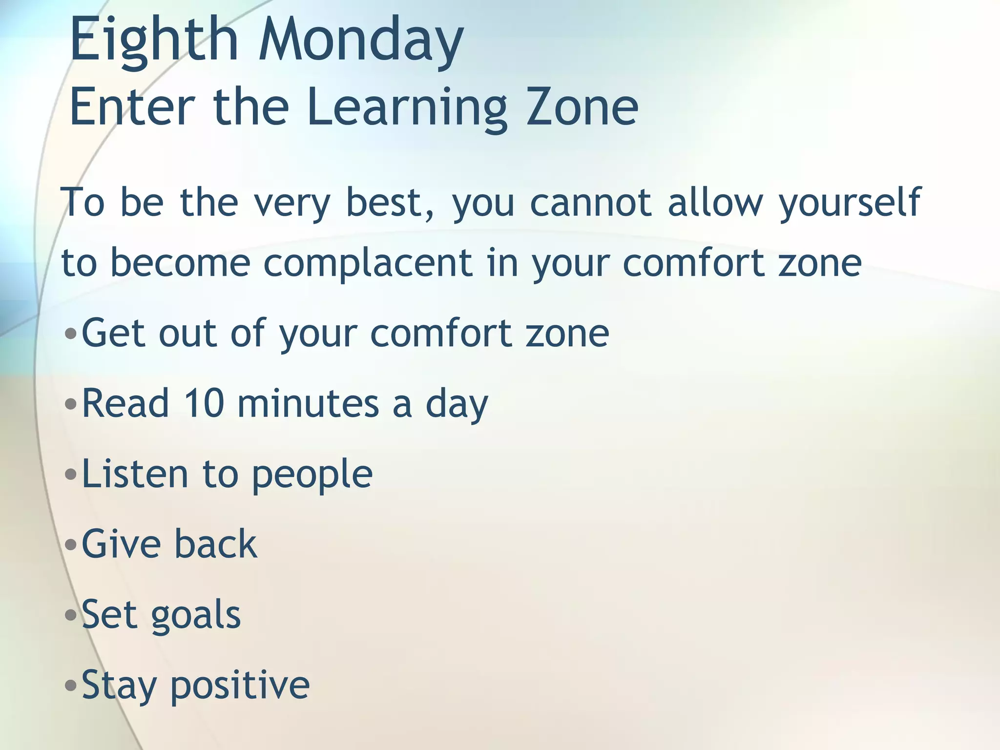 Monday Morning Leadership - Book Review and Presentation | PPT