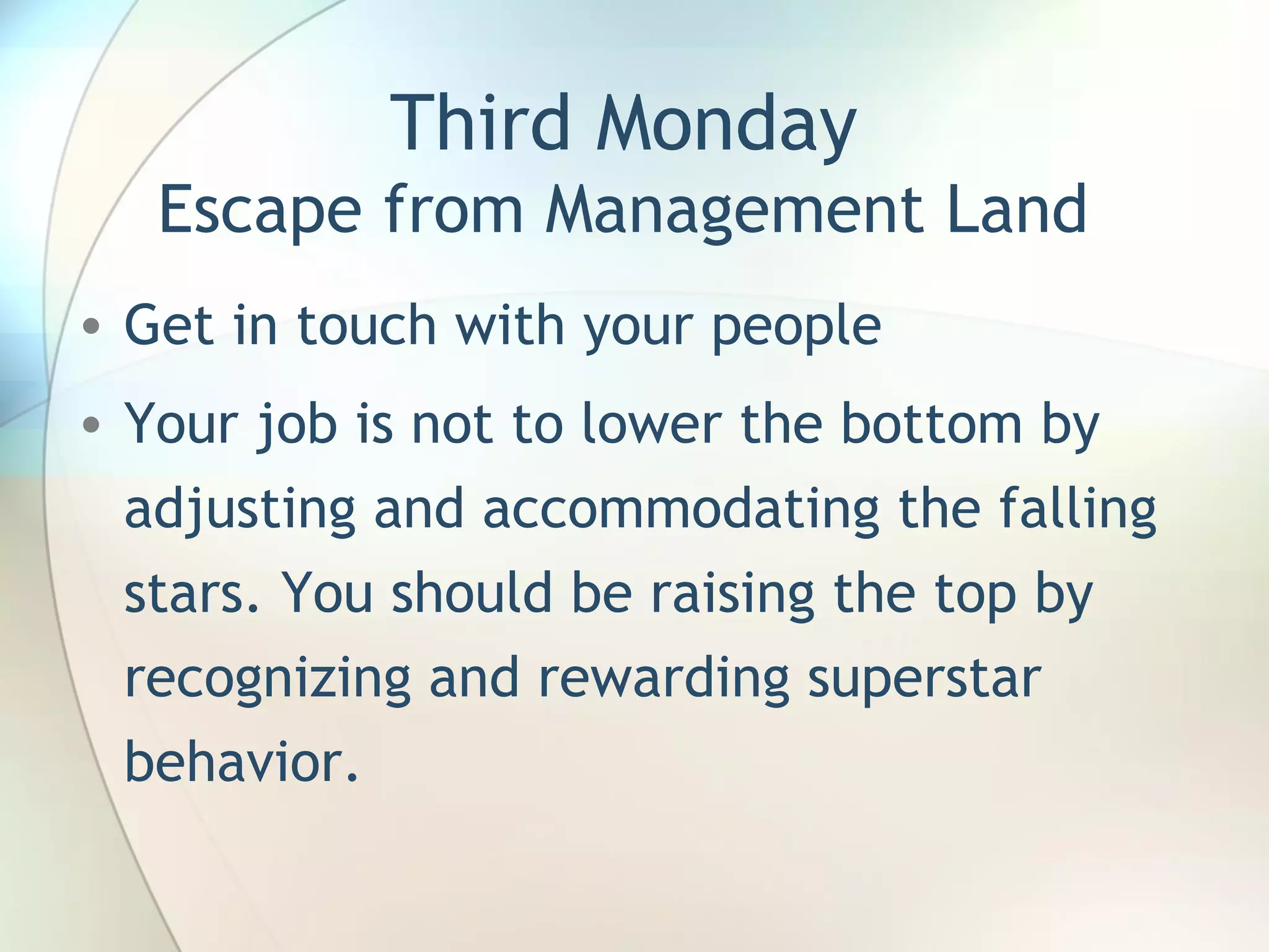 Monday morning leadership presentation v2 | PPT