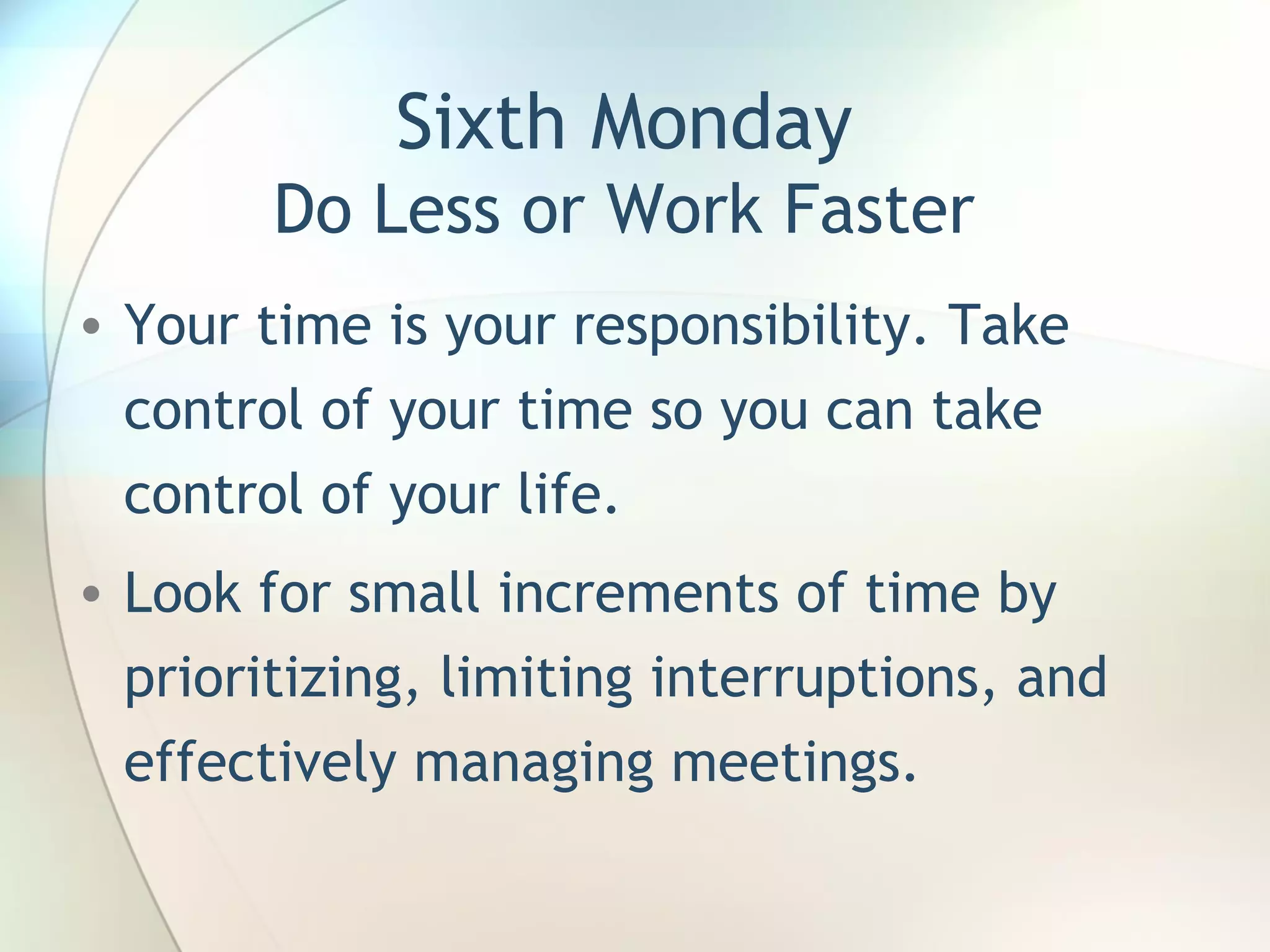 Monday morning leadership presentation v2 | PPT