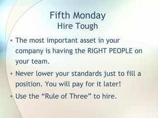 Monday morning leadership presentation v2 | PPT