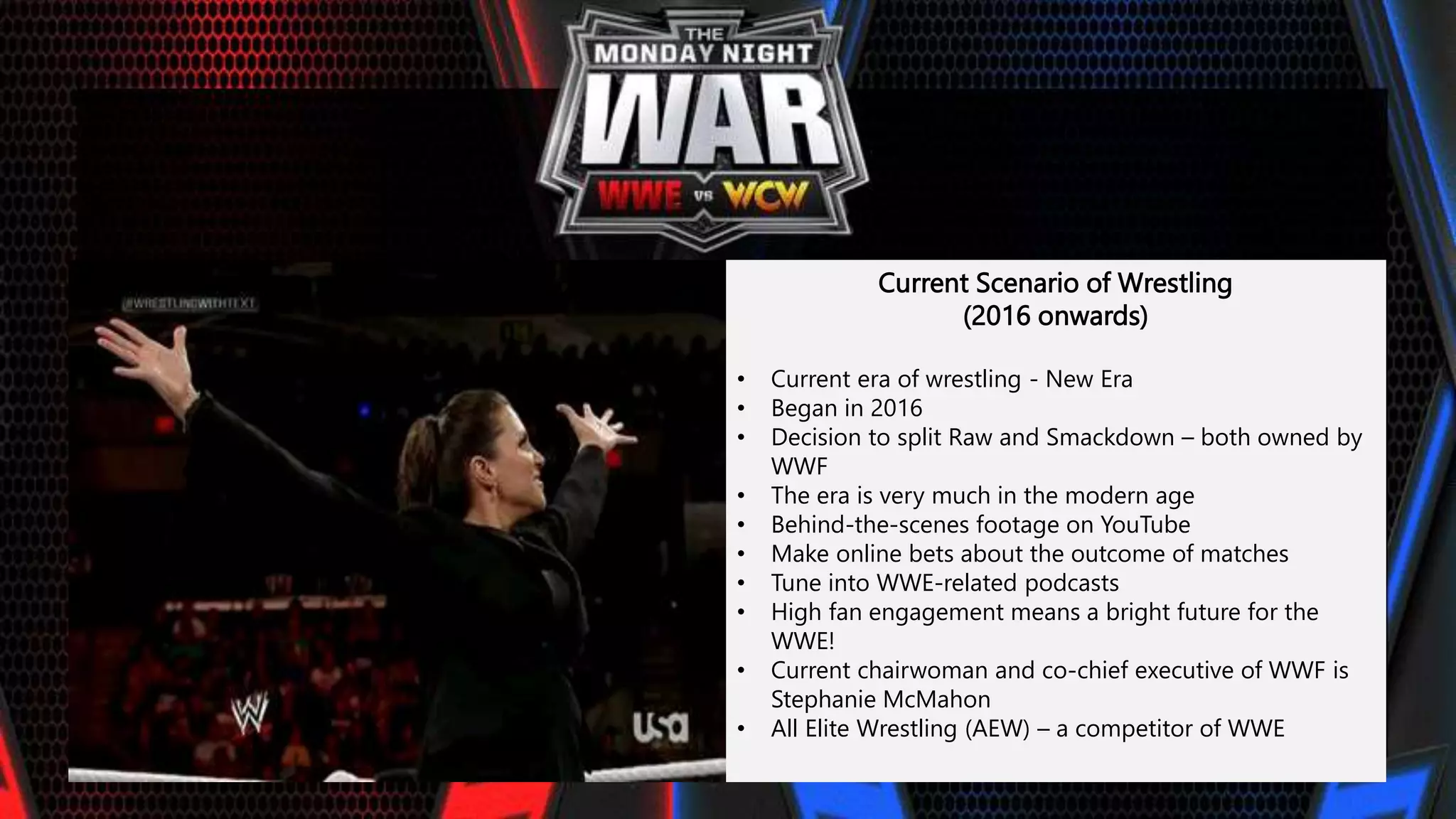 Monday Night Wars (WWE vs WCW) | PPT