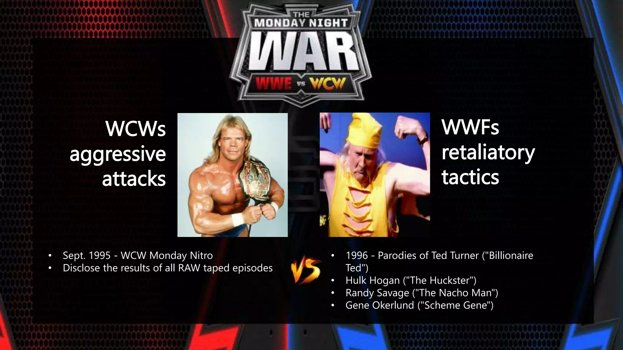 Monday Night Wars (WWE vs WCW) | PPT