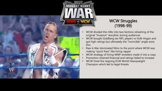 Monday Night Wars (WWE vs WCW) | PPT
