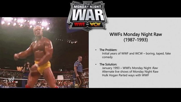 Monday Night Wars (WWE vs WCW) | PPT