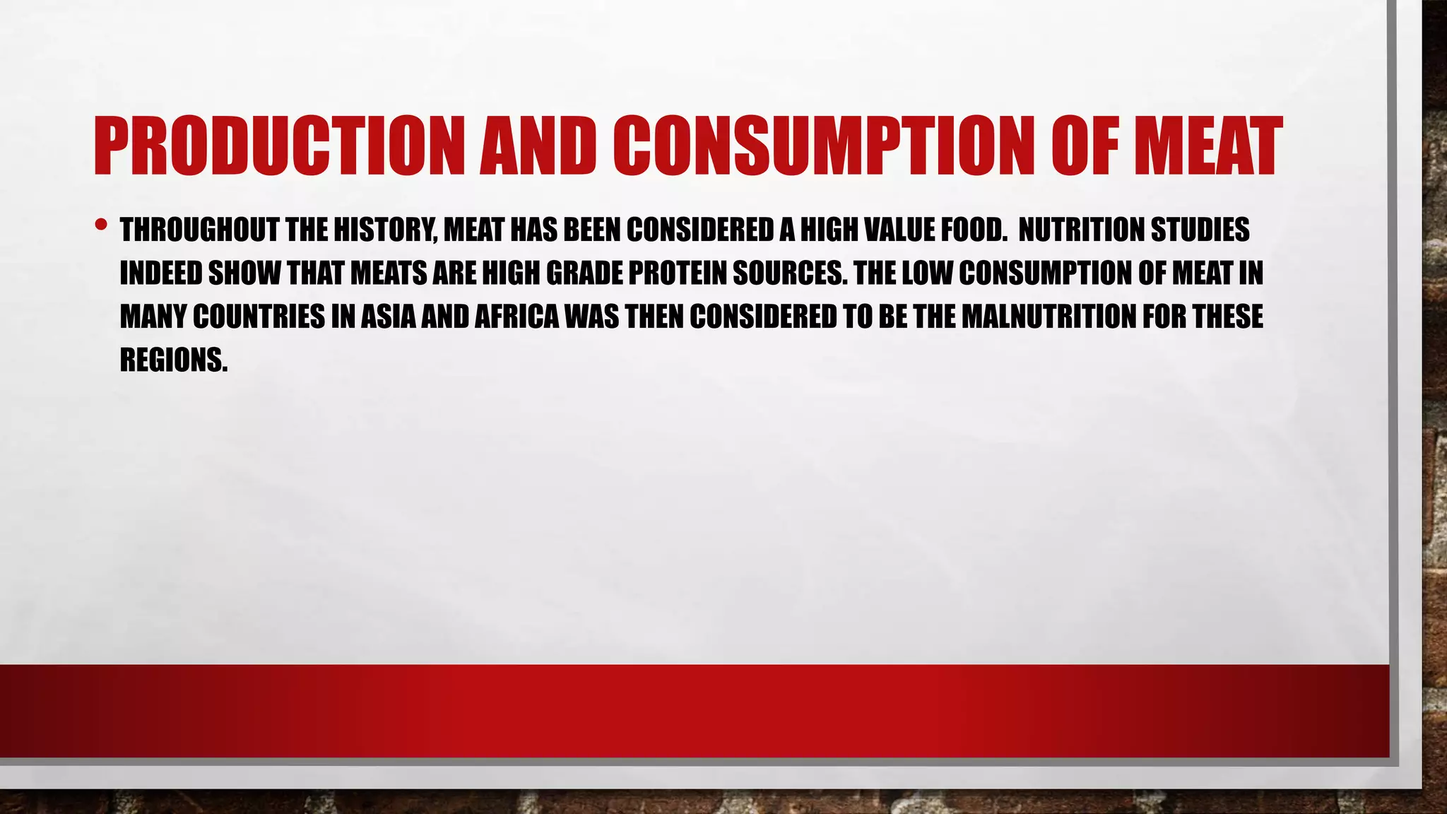 Meat : Structure, Composition and Characteristics. | PPTX