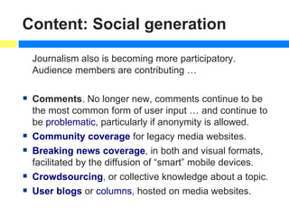 Trends in Online Journalism | PPT