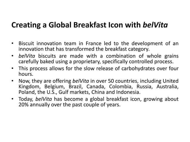 Mondelez Company Profile | PPTX