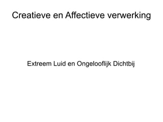 Lectuurtaak Nederlands: Extreem luid en Ongelooflijk Dichtbij | ODP