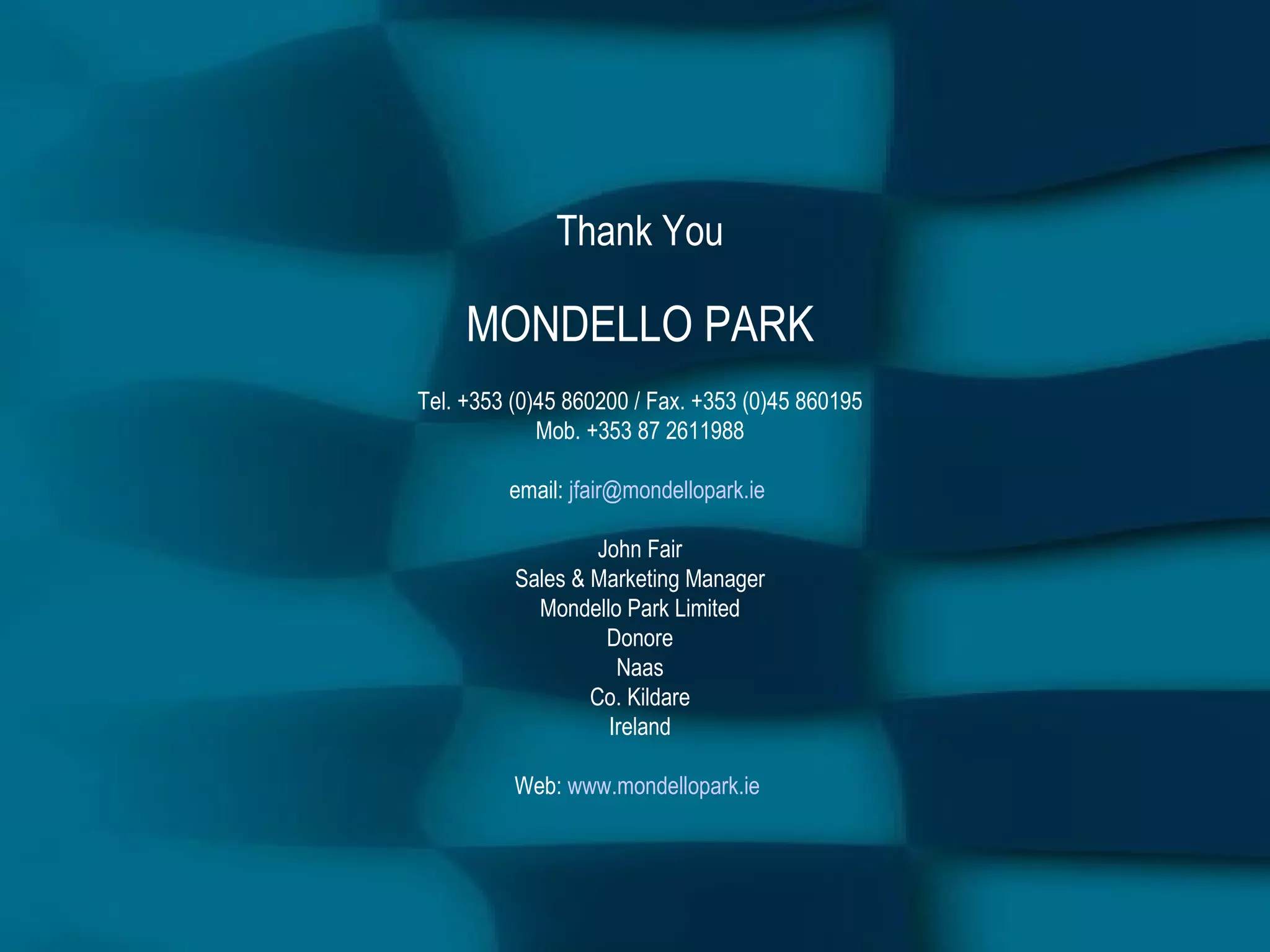 Mondello Park | PPT