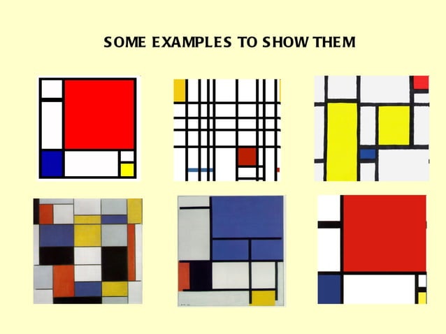 Primary colours- Mondrian | PPT | Arts and Crafts | Hobbies & Interests