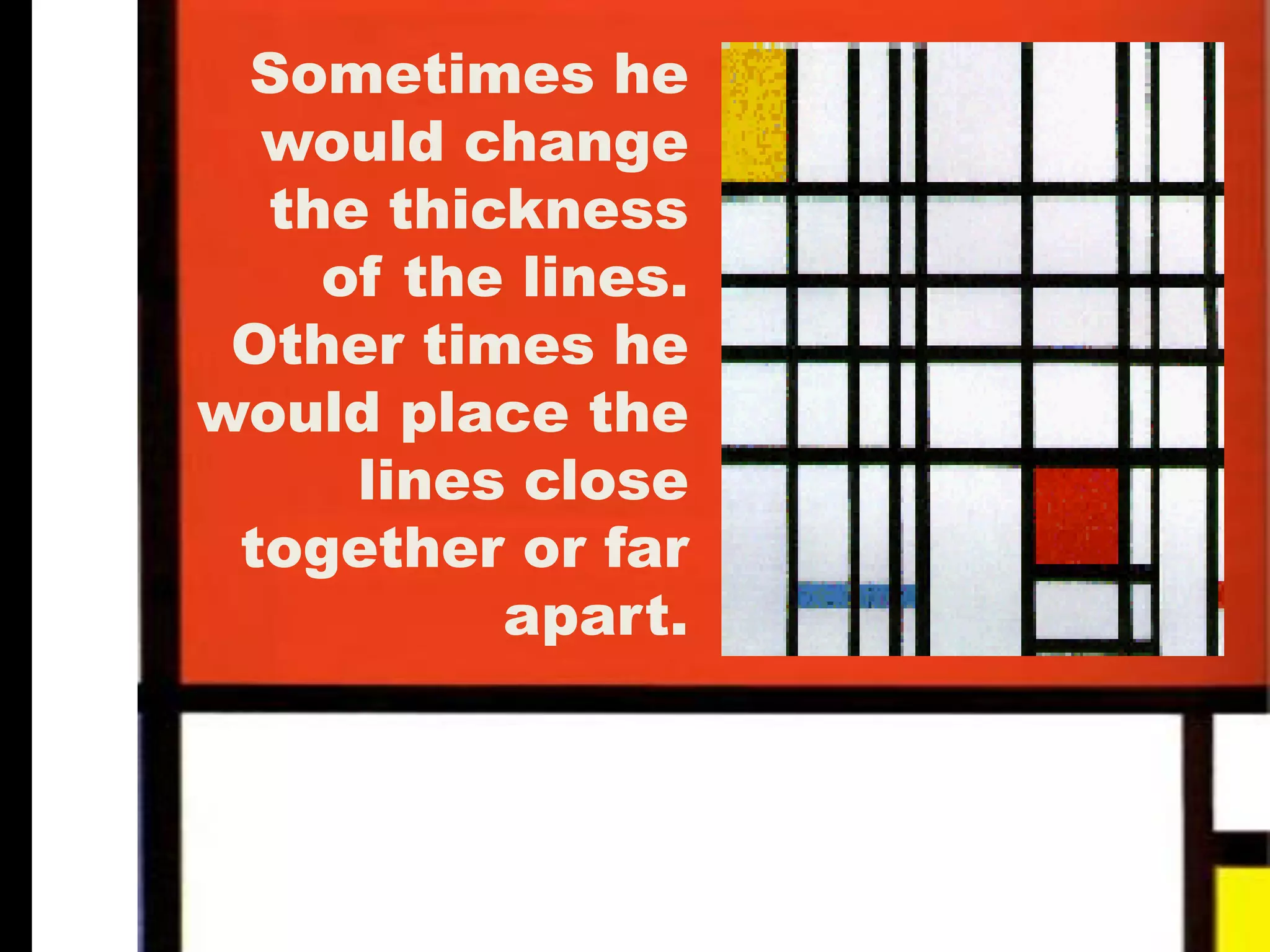 Piet Mondrian for kids | PPT