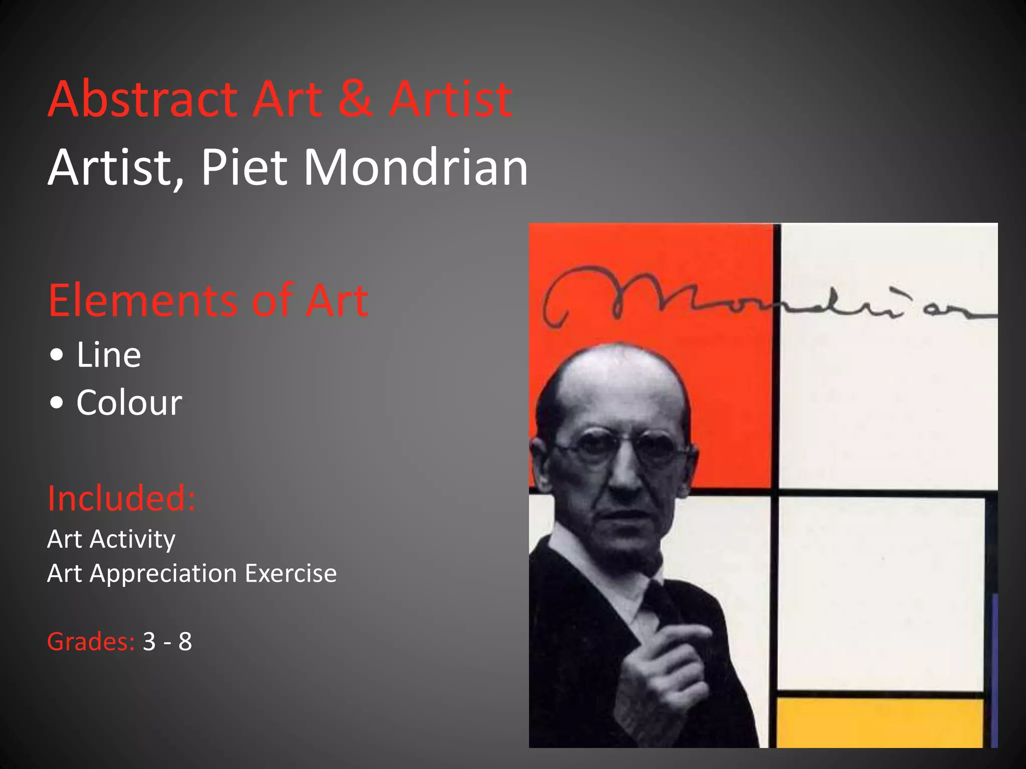 Piet Mondrian | PPTX