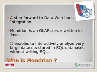 Mondrian - Geo Mondrian | PPT | Databases | Computer Software and ...
