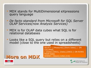 Mondrian - Geo Mondrian | PPT | Databases | Computer Software and Applications