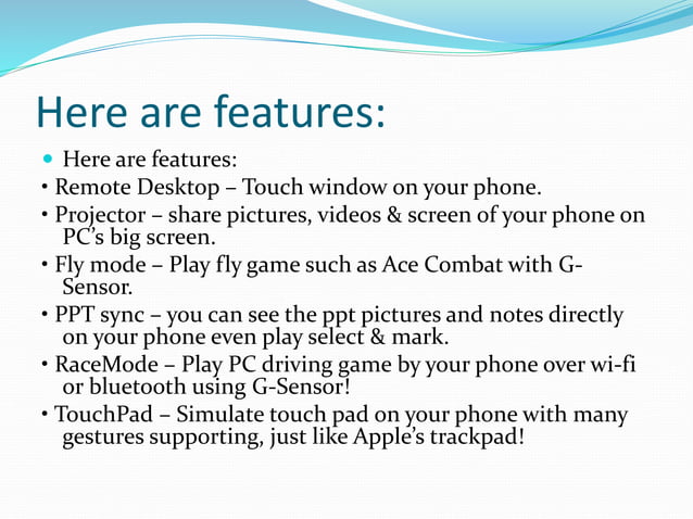 Monect pc remote | PPTX | Operating Systems | Computer Software and ...