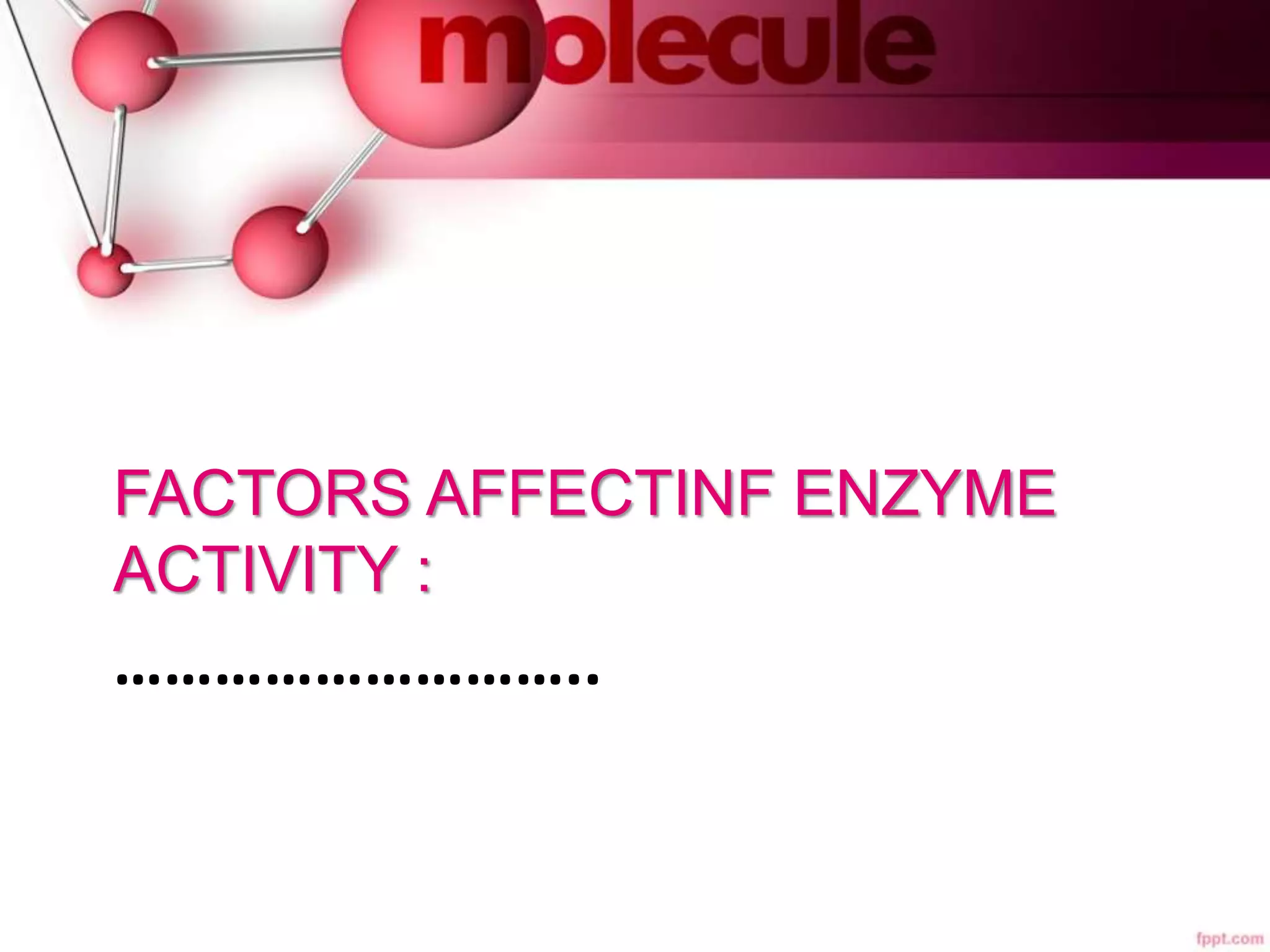 #BIOCHEMISTRY#ENZYME | PPT
