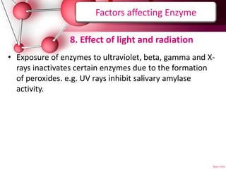 #BIOCHEMISTRY#ENZYME | PPTX