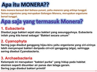 kingdom Monera----Bakteri-----kelas X SMA | PPT