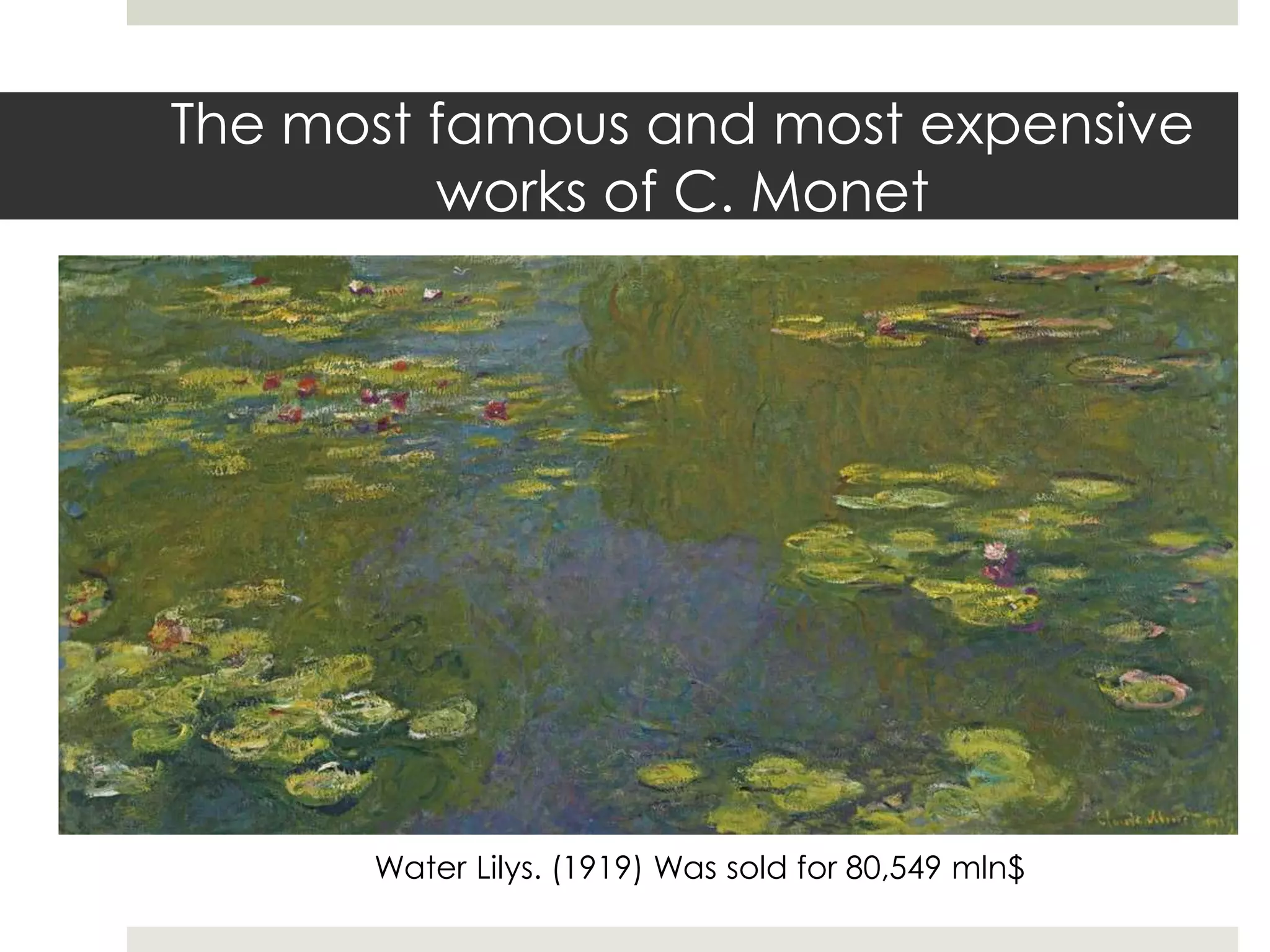 Claude Monet | PPT