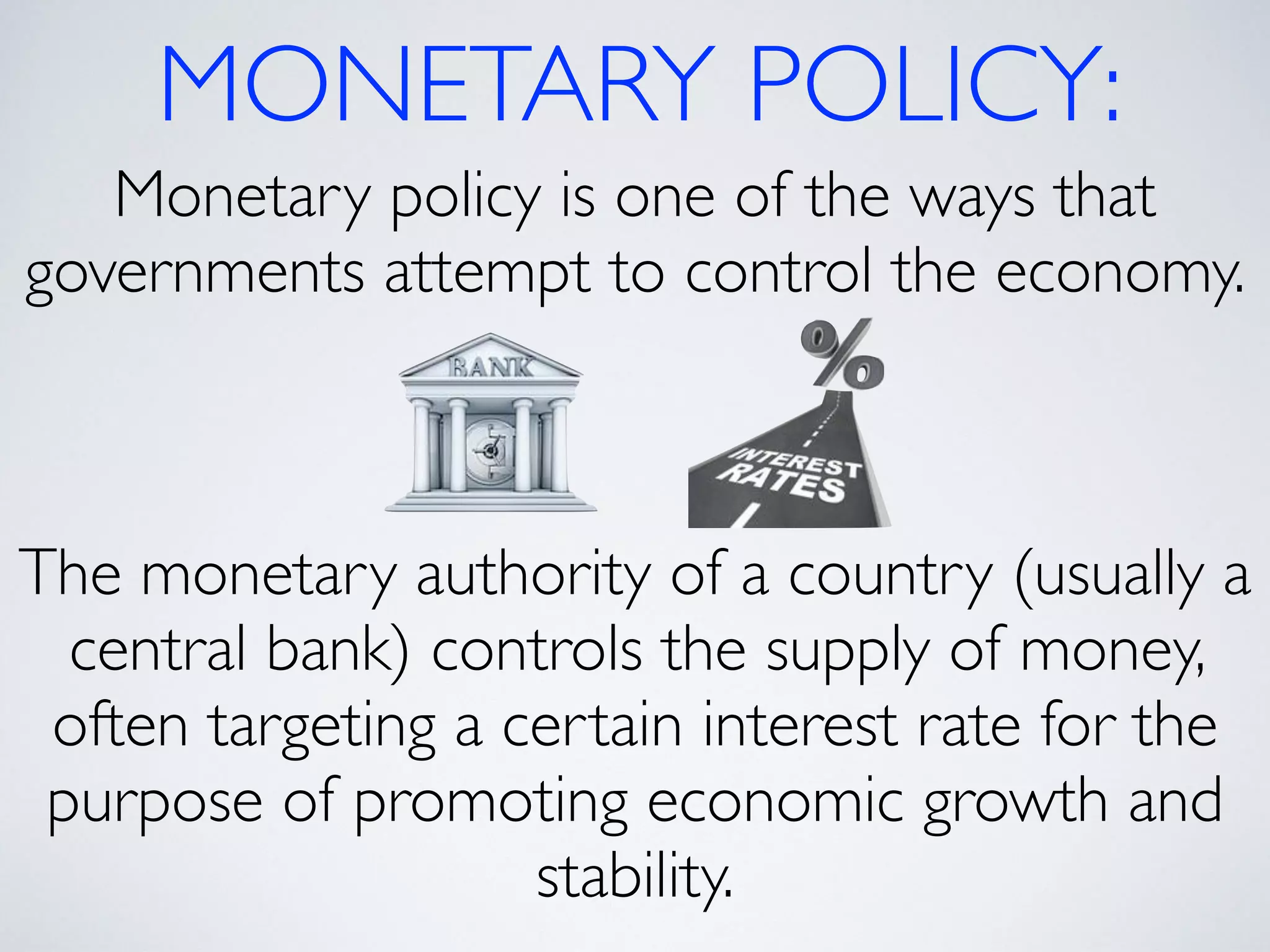 Monetary and Fiscal Policy | PDF