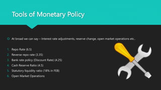 Monetary and Fiscal Policy by Bakkaprabhu Uppar.pptx