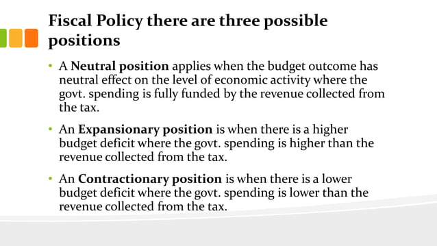 Monetary and fiscal policy of india | PPTX