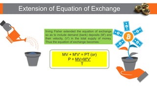 Monetary Economics-Quantity Theory of Money | PPTX