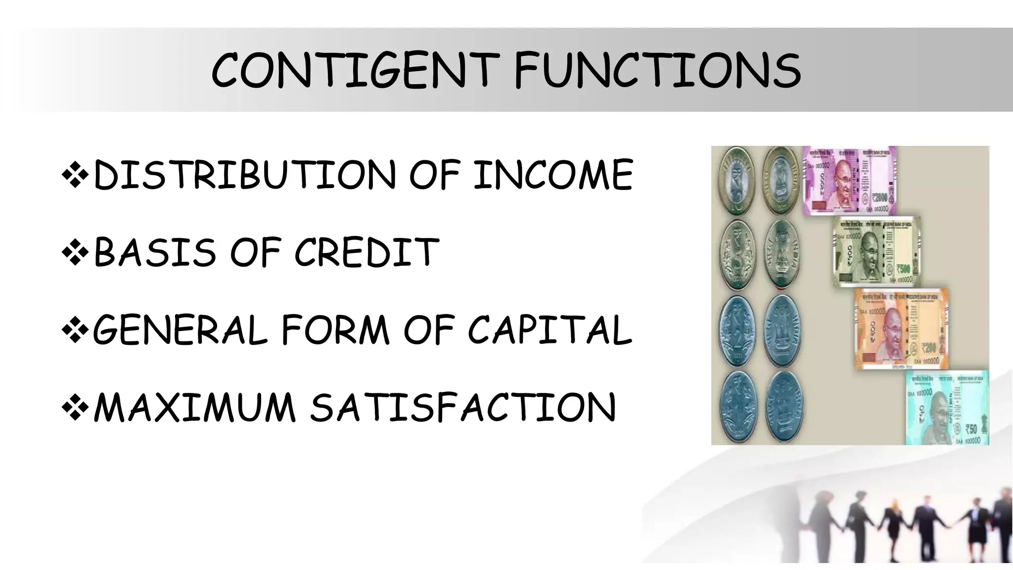 Evolution and Functions of Money | PPTX