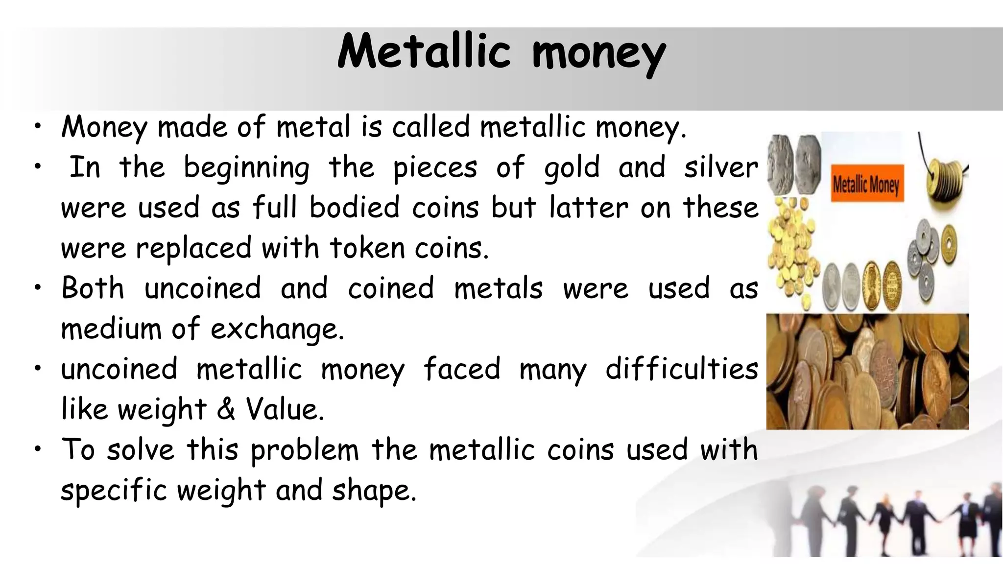 Evolution and Functions of Money | PPTX