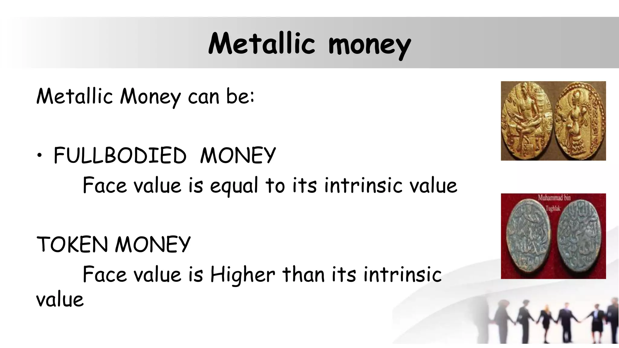 Evolution and Functions of Money | PPTX