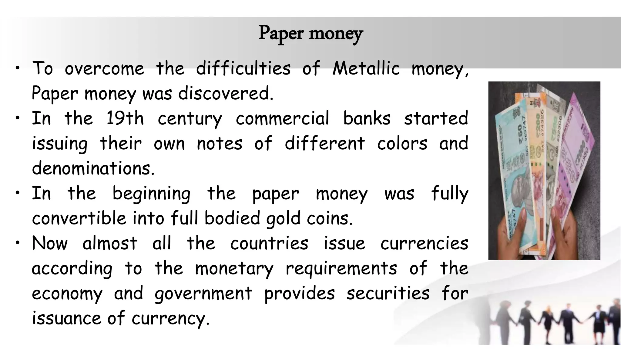 Evolution and Functions of Money | PPTX