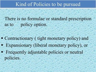 Monetary & fiscal policy | PPTX