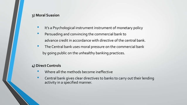 Monetary policy of RBI | PPT