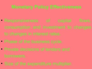 Monetary Policy | PPT