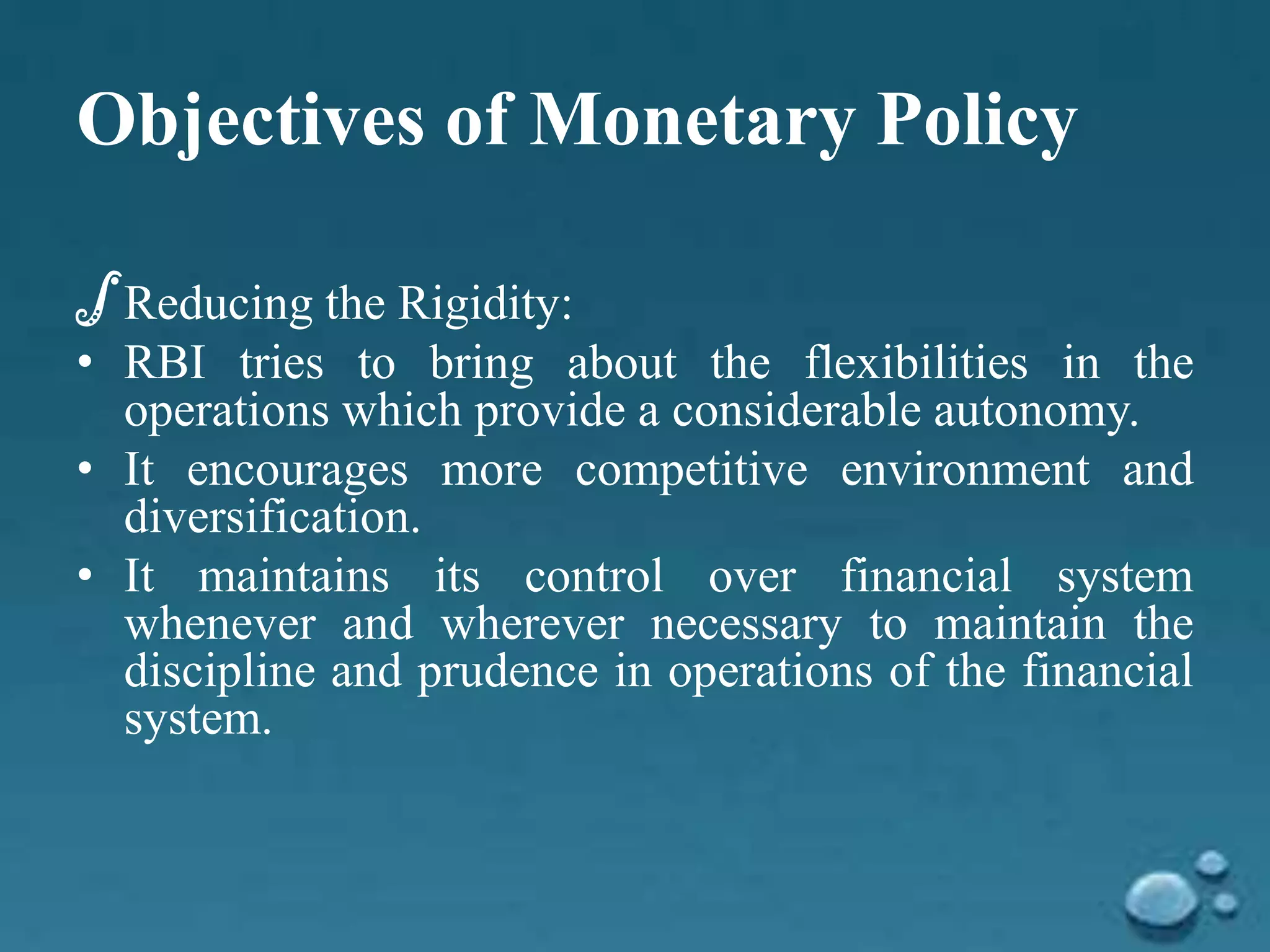 Monetary policy | PPTX