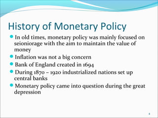 Monetary policy | PPT