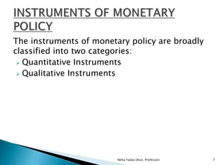 Monetary policy | PPTX | Business Accounting & Finance | Business