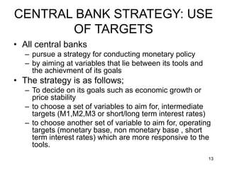 presentasi Monetary Policy-Goals and Target.ppt