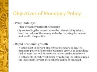 Monetary Policy | PPTX
