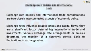 Monetary PolicY and Exchange rate in philippine public administration .pptx