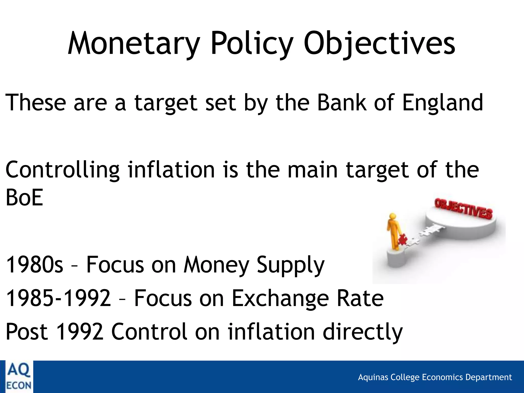 Monetary Policy for A2 | PPTX