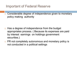 Monetary policy making process | PPT