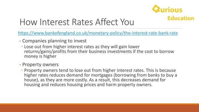 Monetary Policy Notes - A-Level & IB Economics | PDF | Interest Rates ...