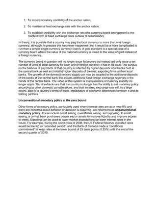 Monetary policy/ Credit Control of pakistan | DOCX
